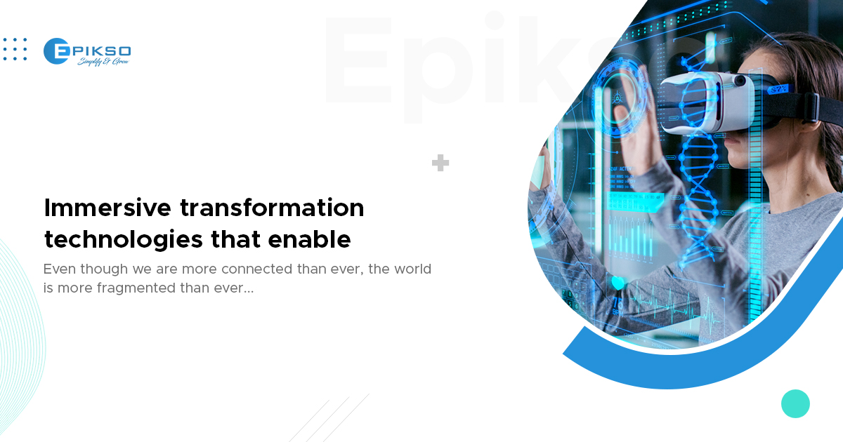 Intelligent Immersive Insights provided by Epik Solution View 360